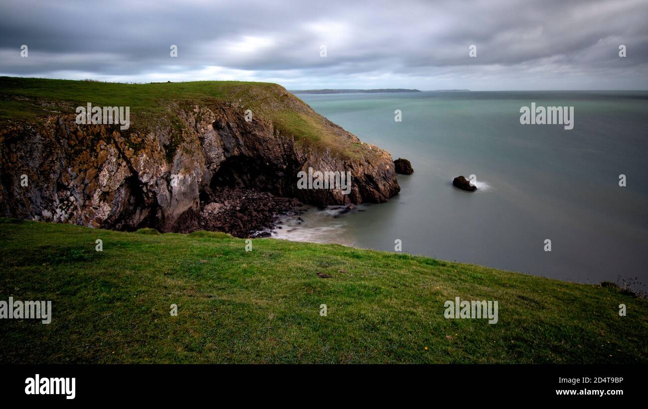 Barafundle bay Pembrokeshire South Wales Stock Photo - Alamy