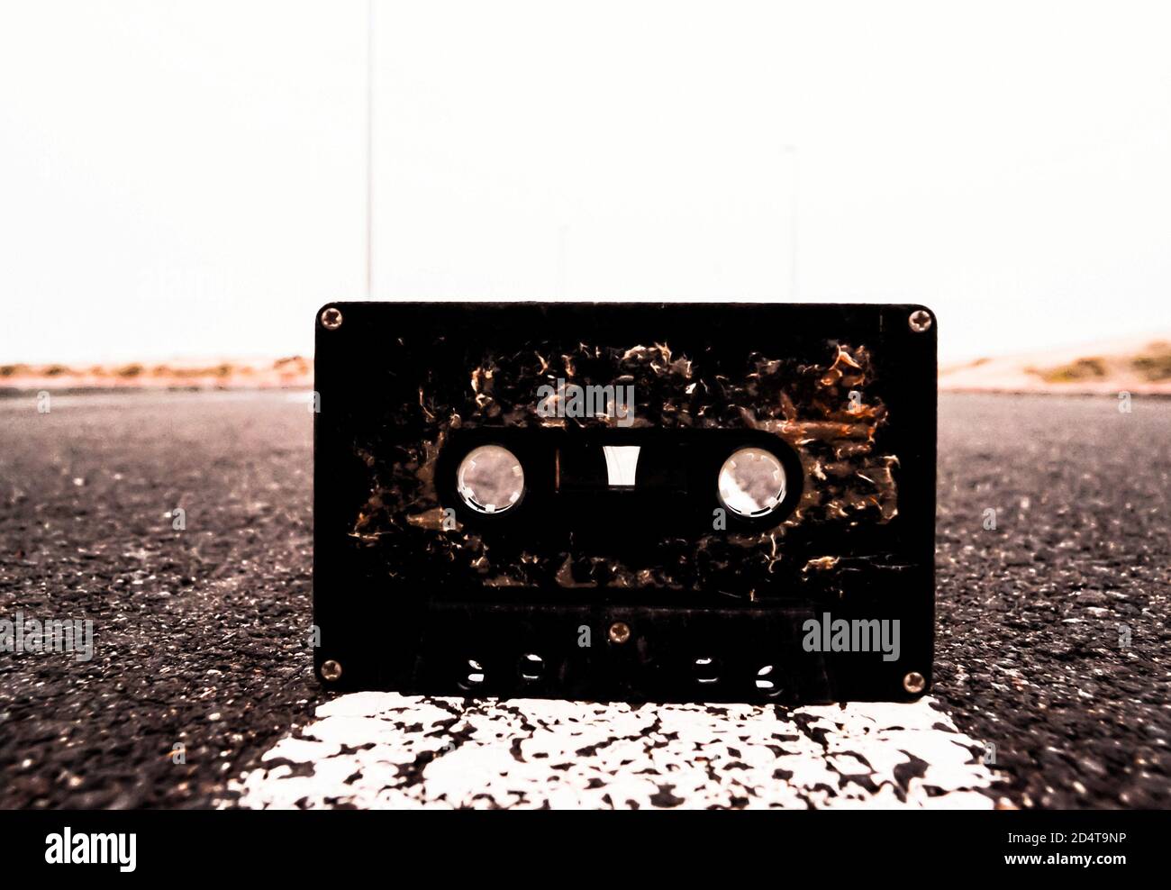 Ancient Retro Musicassette Stock Photo - Alamy