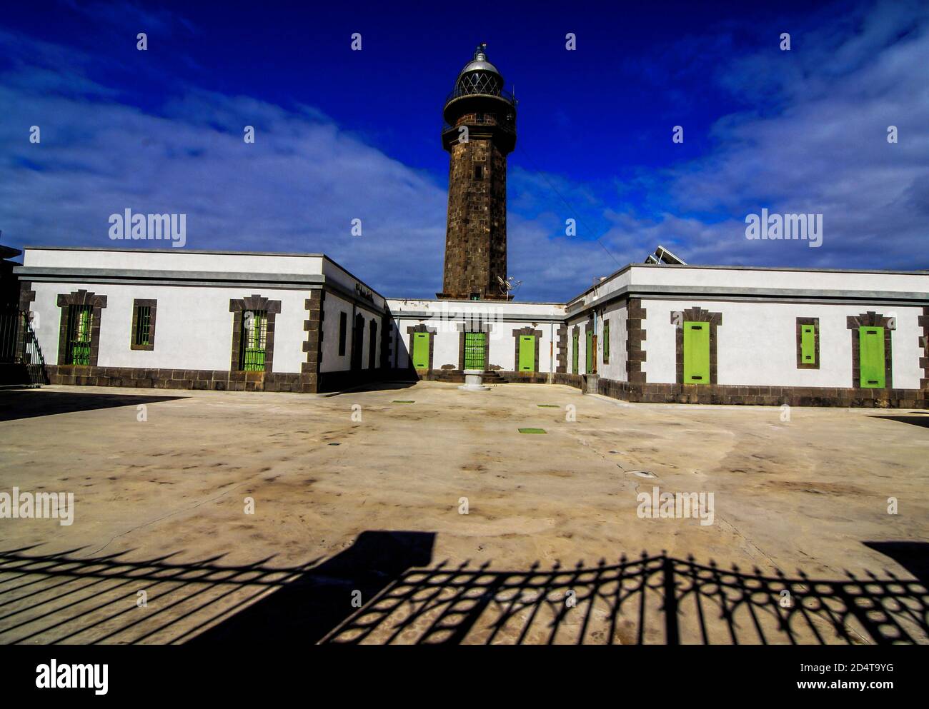 Lighthouse Faro de Orchilla Stock Photo - Alamy