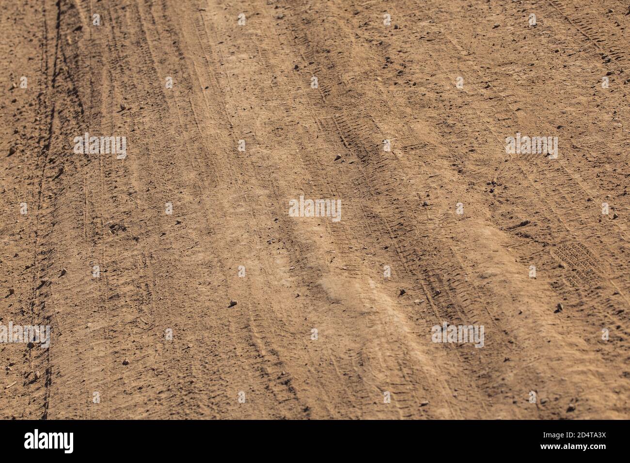 dusty dry dirt road - full frame close-up shot Stock Photo - Alamy