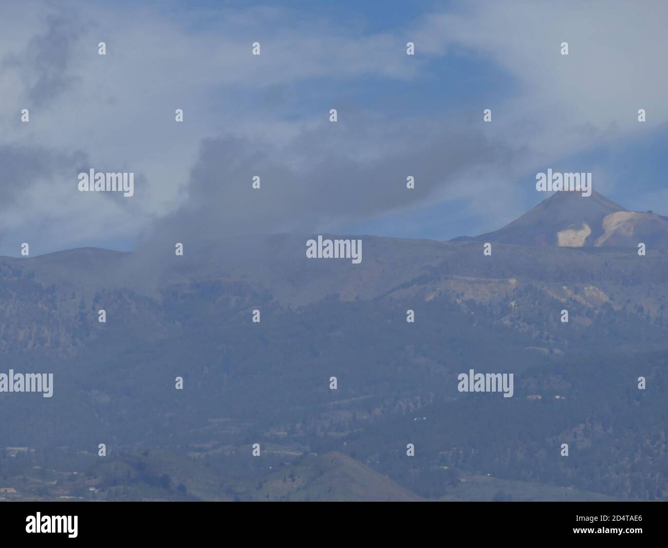 Volcan Basaltic Mountain Stock Photo - Alamy