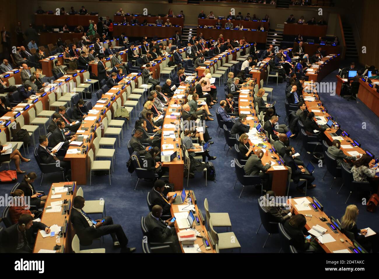 international conference in UN headquarter in new york Stock Photo - Alamy