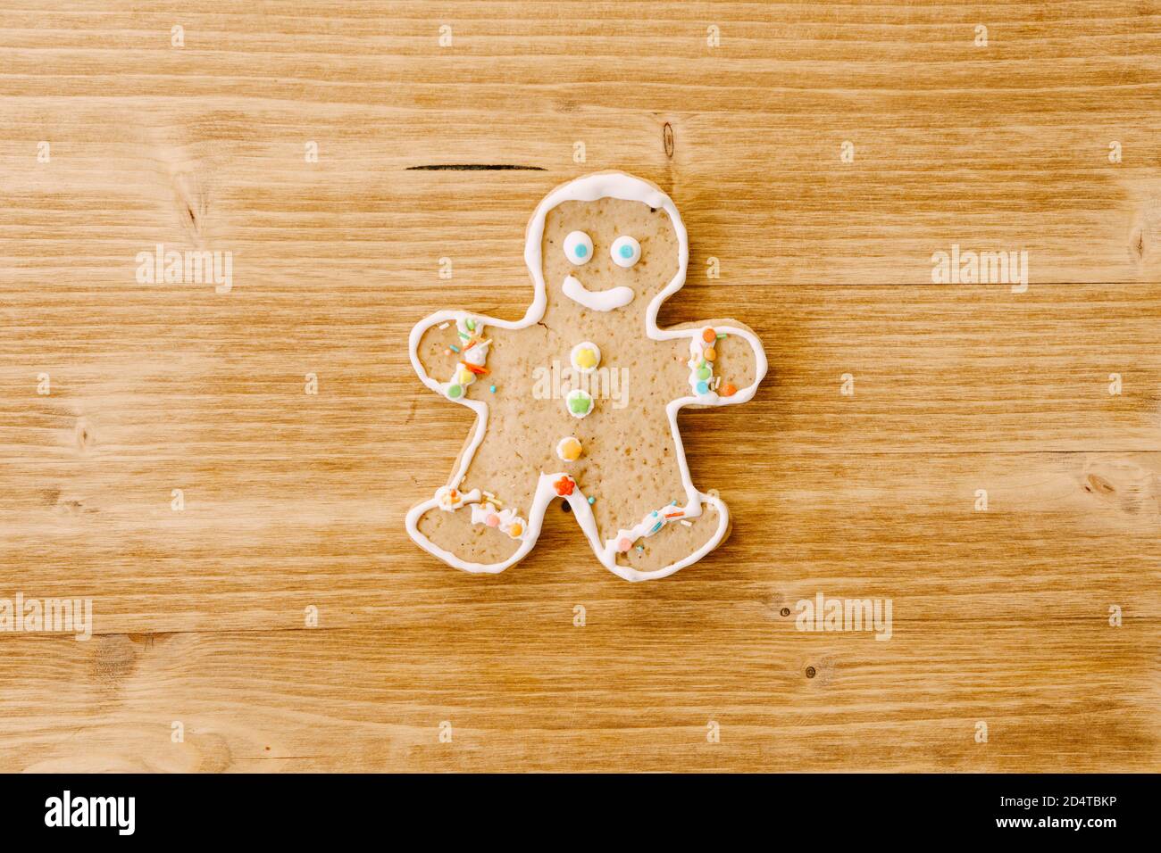 Sweet gingerbread man symbol made hi-res stock photography and images ...