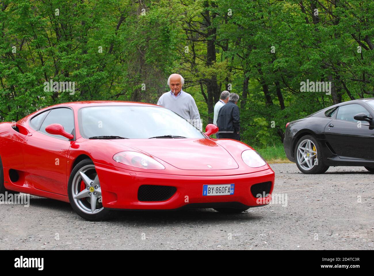 passo della futa, italy, 16 may 2008, mille miglia, historic car rallye ...