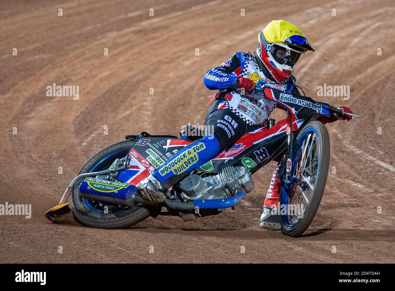 Manchester, UK. 10th Oct, 2020. Charlie Wood in action (250cc Class ...