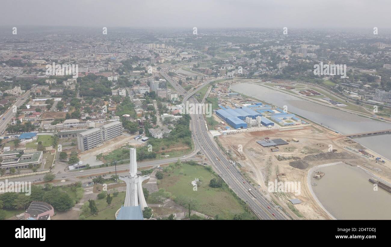 Ivory-Coast arial views Stock Photo - Alamy