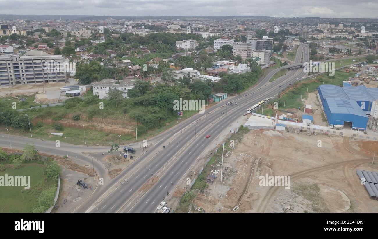 Ivory-Coast arial views Stock Photo - Alamy