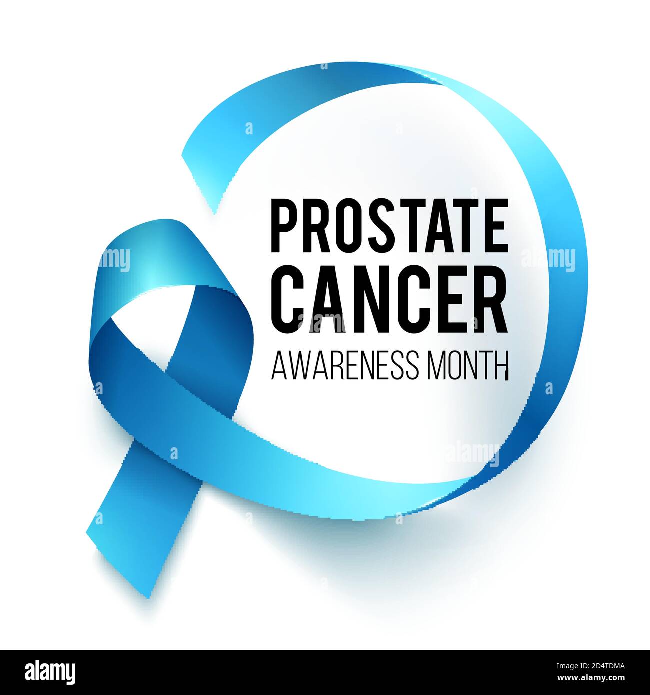 Banner for Prostate cancer awareness month in nowember. Poster with ...