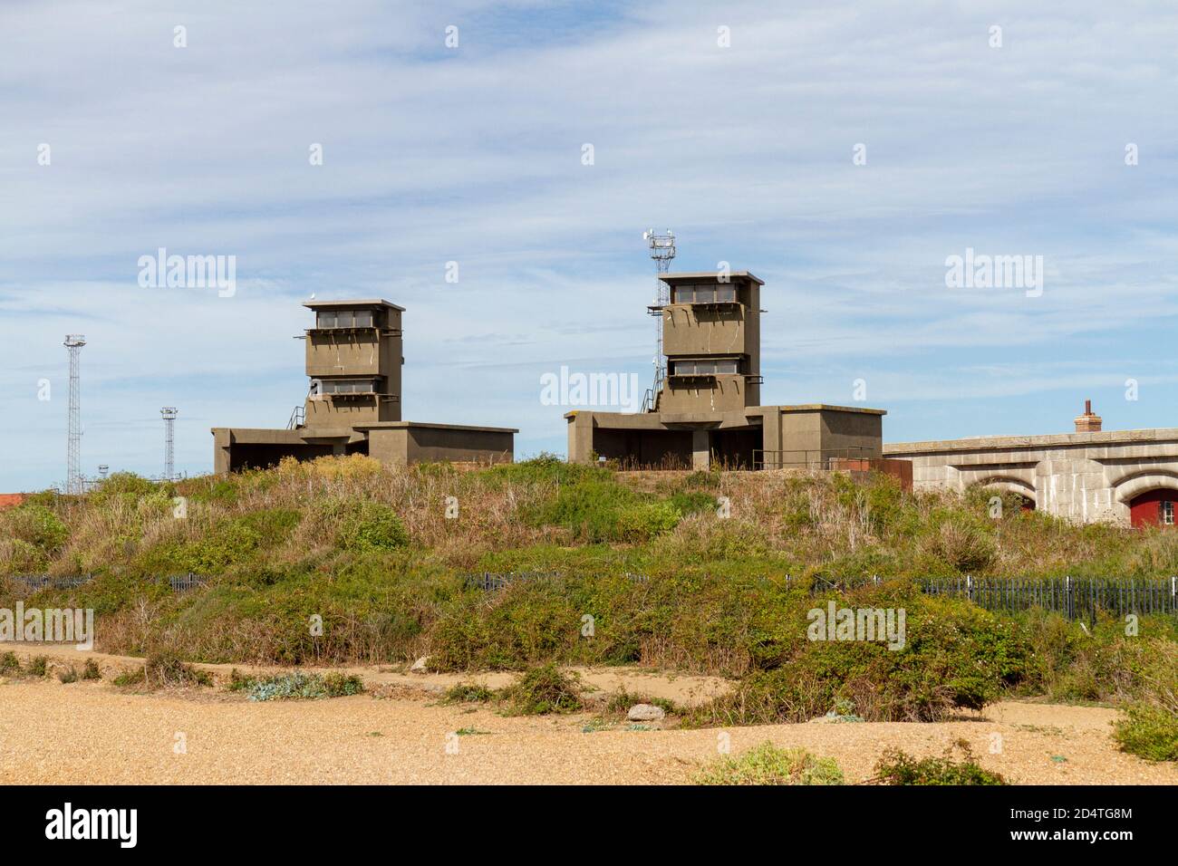 The Towers Of Landguard Fort Felixstowe Suffolk Uk The Fort Was Designed To Guard The