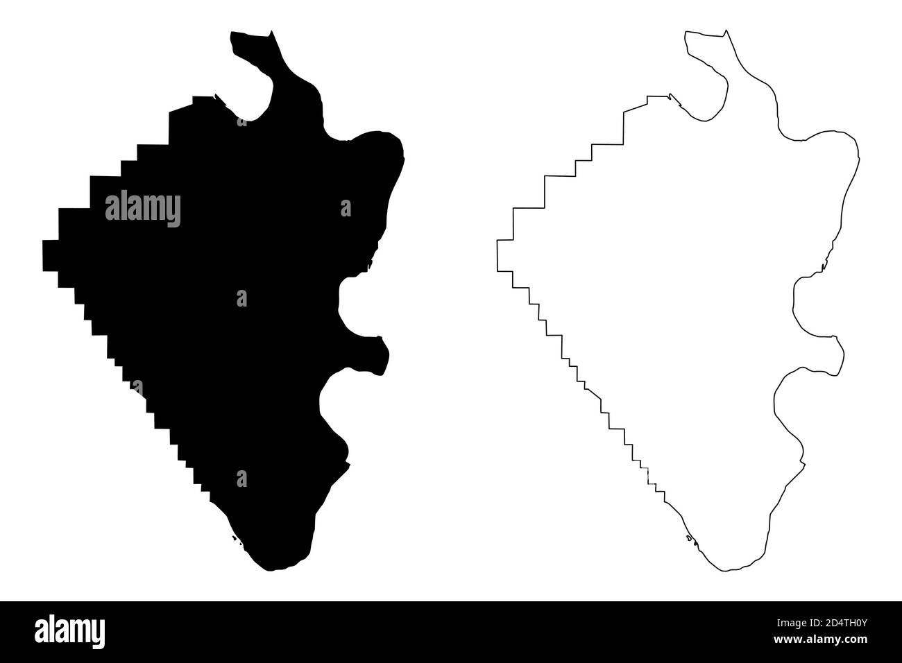 Map of charleston missouri Stock Vector Images - Alamy