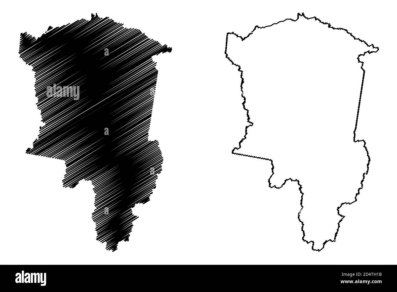 Map of prestonsburg Stock Vector Images - Alamy