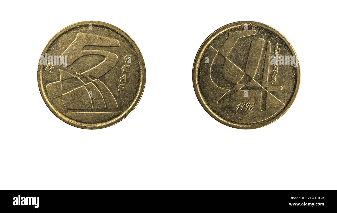 Peseta symbol hi-res stock photography and images - Alamy