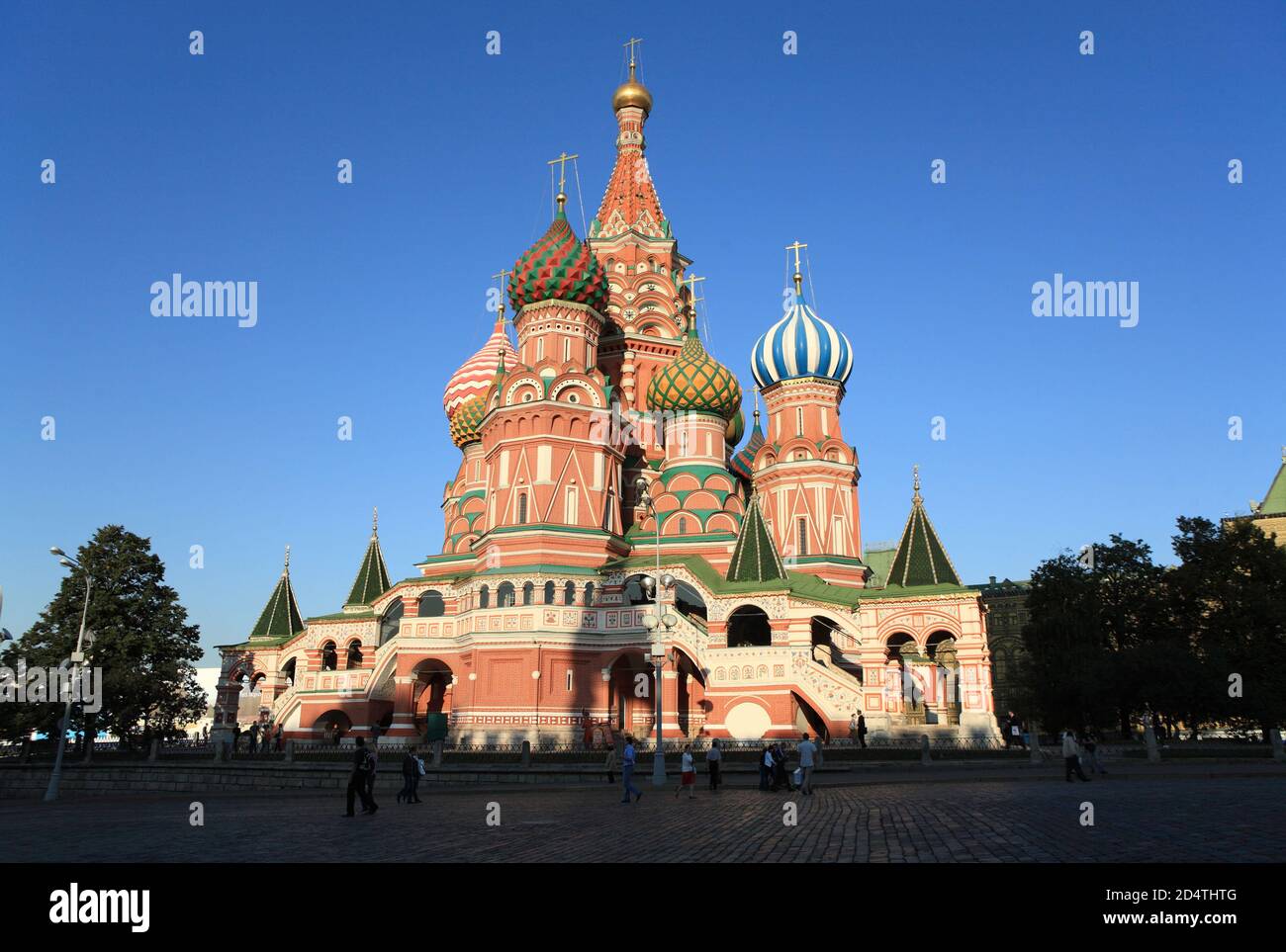 blessed Basil cathedral at day Stock Photo - Alamy