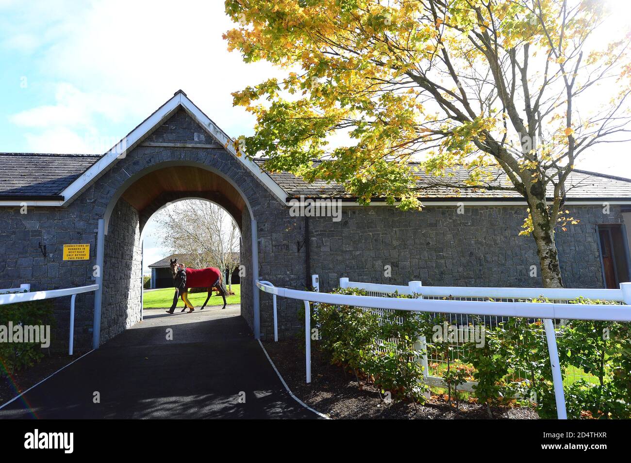 Paddy power irish cesarewitch day curragh racecourse hi-res stock ...