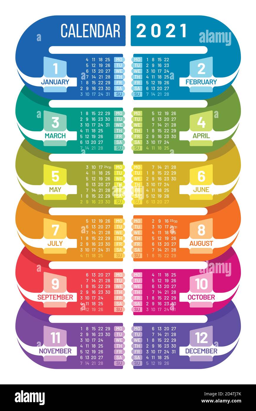 Calendar Poster Template