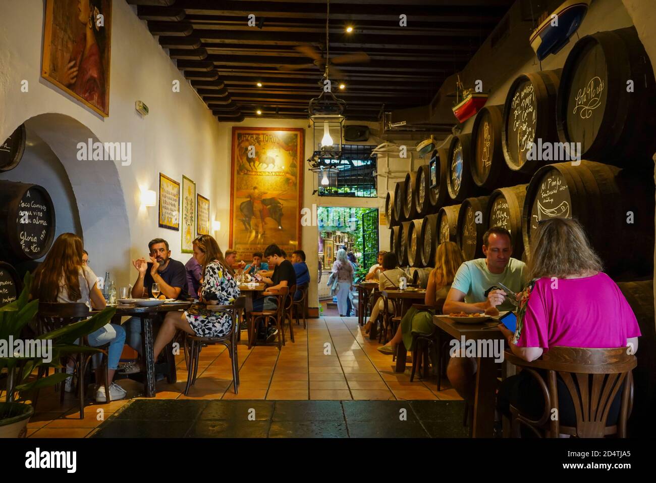 Malaga bodega el pimpi hi-res stock photography and images - Alamy