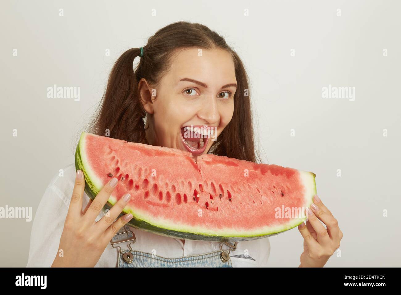 Happy watermelon hi-res stock photography and images - Alamy