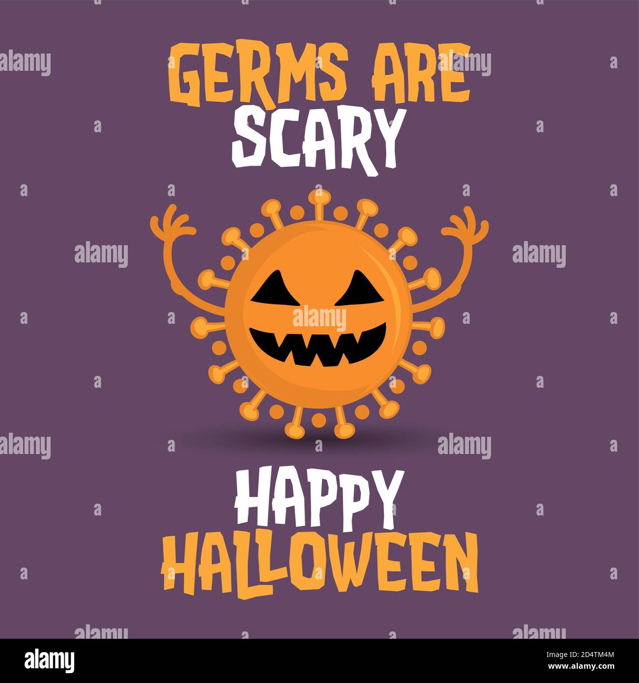 Germs cartoon hi-res stock photography and images - Alamy