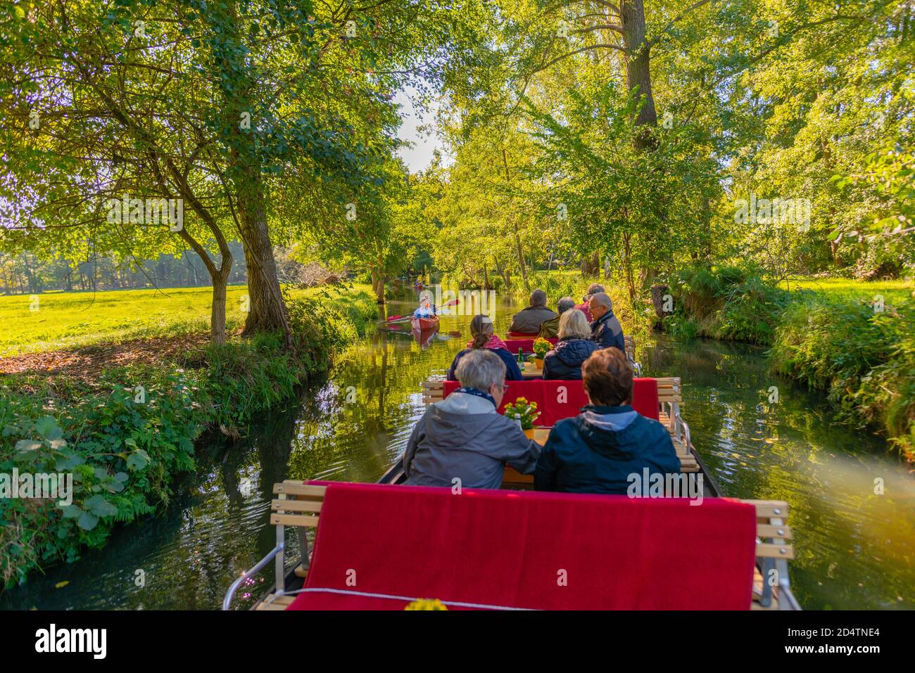 UNESCO biosphere reserve Spreewald or Spree Forest, a boat tour ...