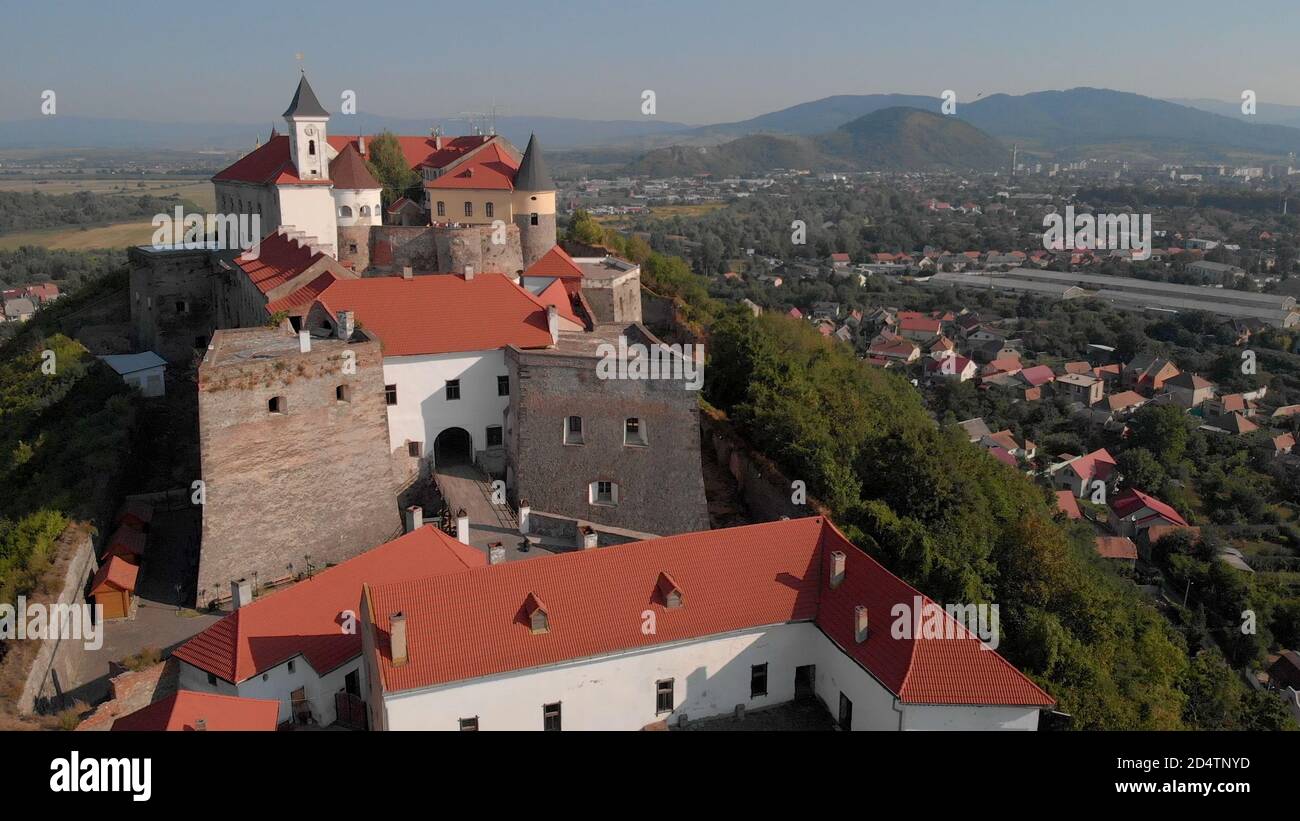 Beautiful scenery of medieval castle Stock Photo - Alamy
