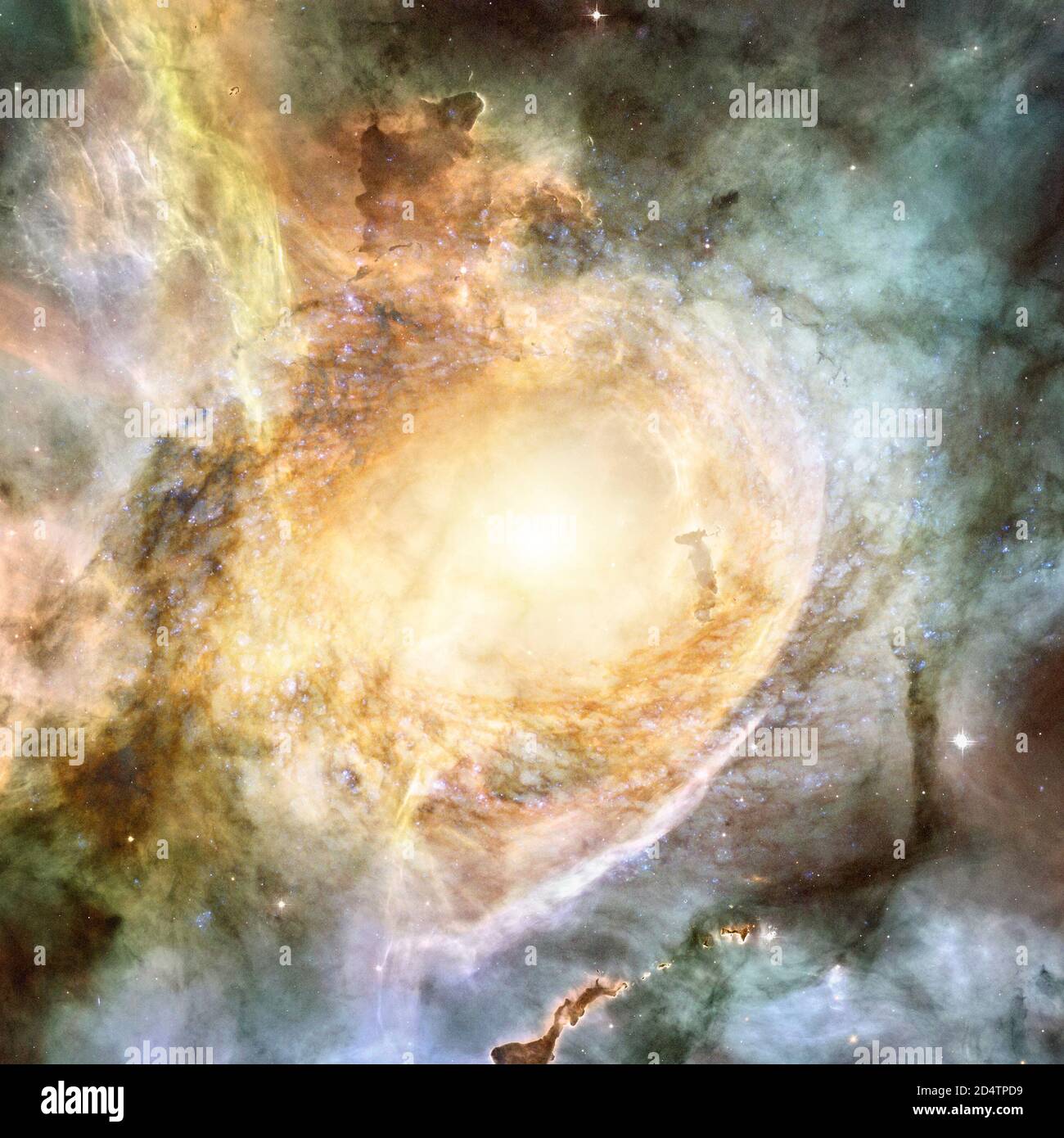 Abstract space background. Elements of this image furnished by NASA ...