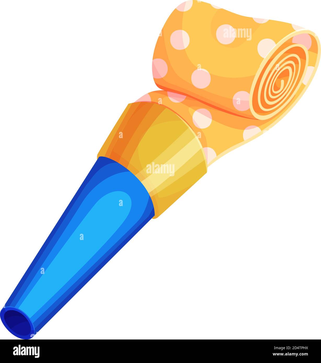 Birthday Horn Blower Clip Art