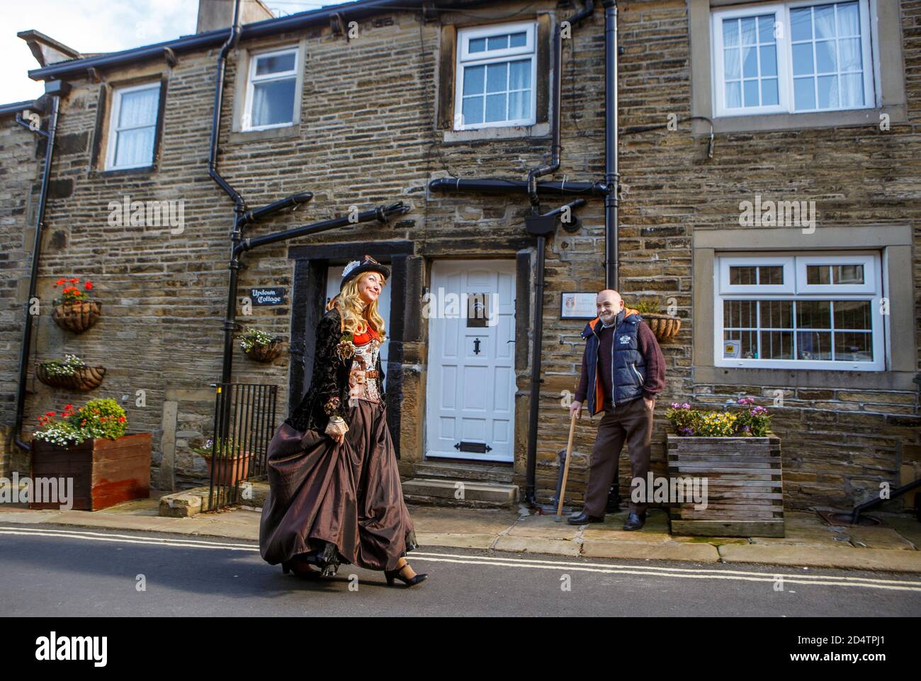 Haworth steampunk weekend hi-res stock photography and images - Alamy