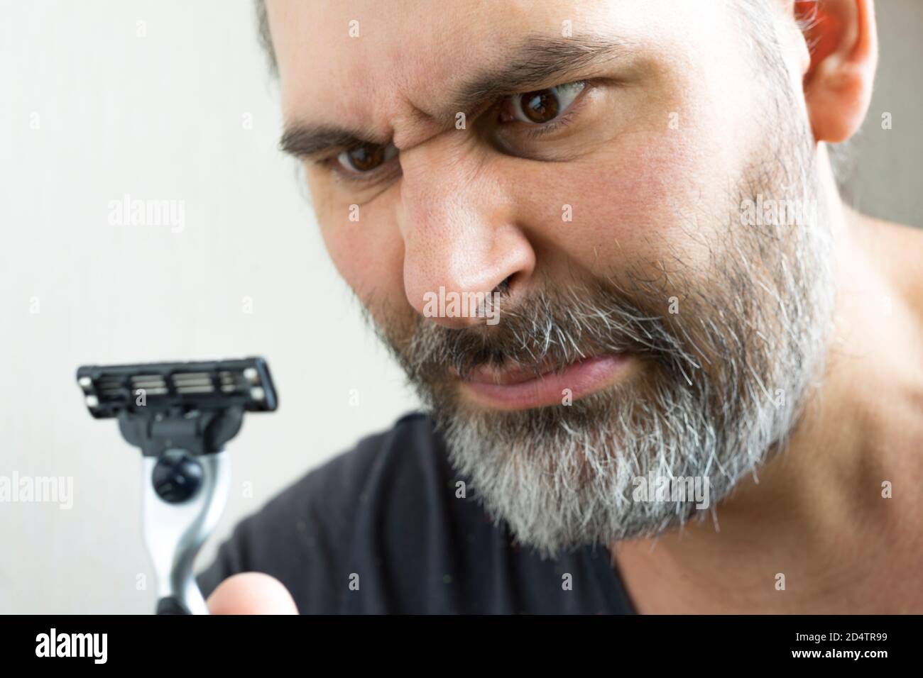 Skin hairs care beard hi-res stock photography and images - Alamy