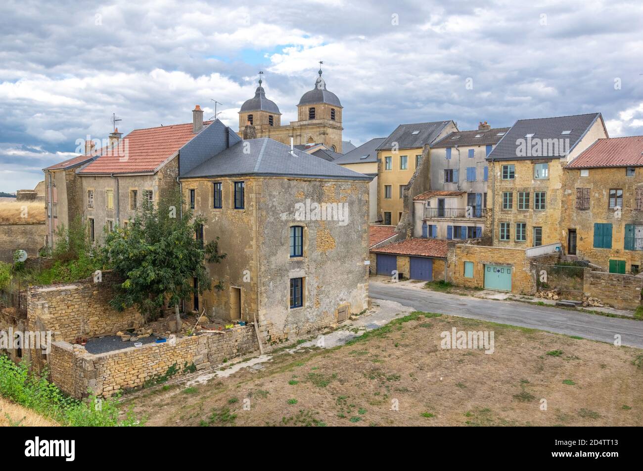 Fortifications and bastions of the Montmédy citadel / fort in the North ...
