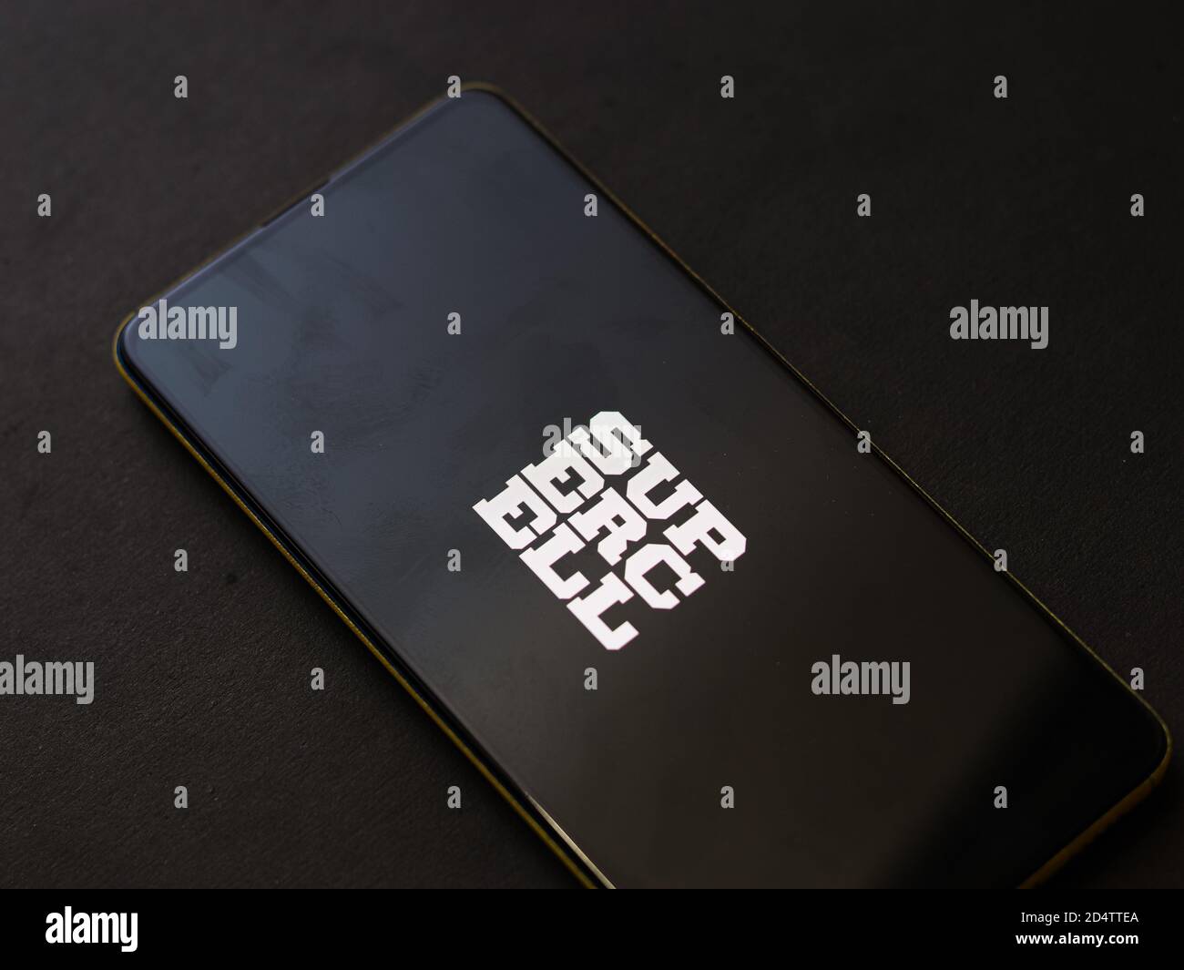 Assam, india - October 11, 2020 : Supercell logo on phone screen stock ...