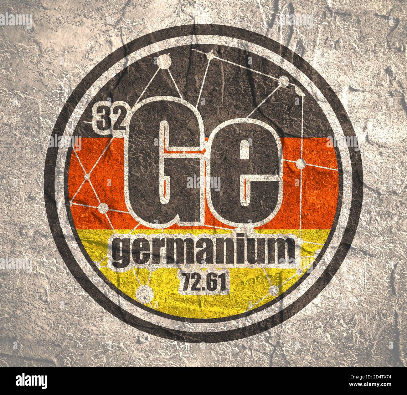 Germanium chemical element Stock Photo - Alamy