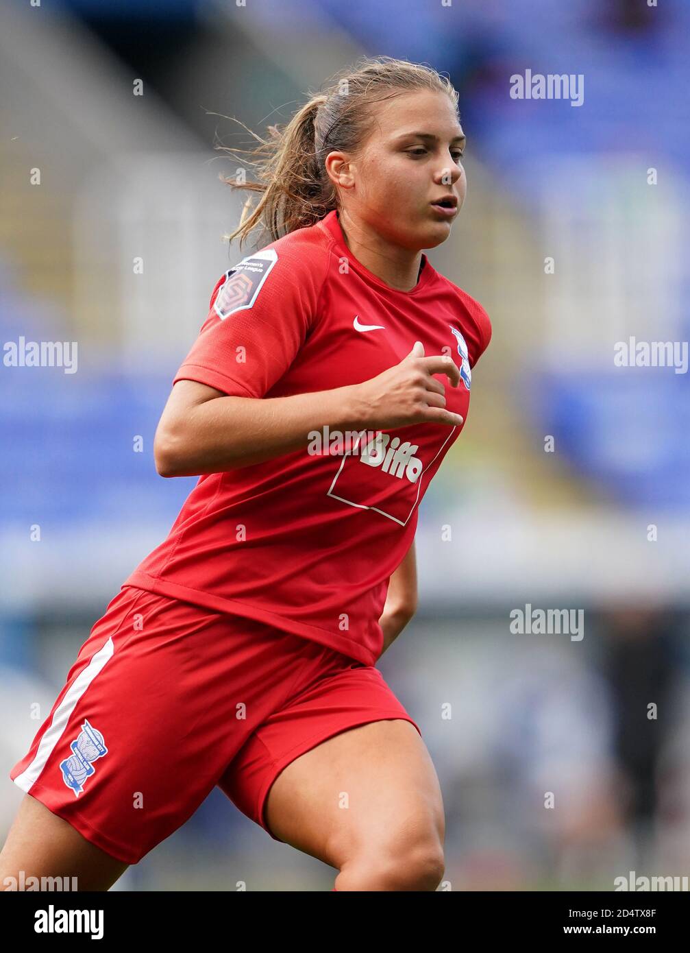 Birmingham City's Sarah Mayling during the FA Women's Super League ...