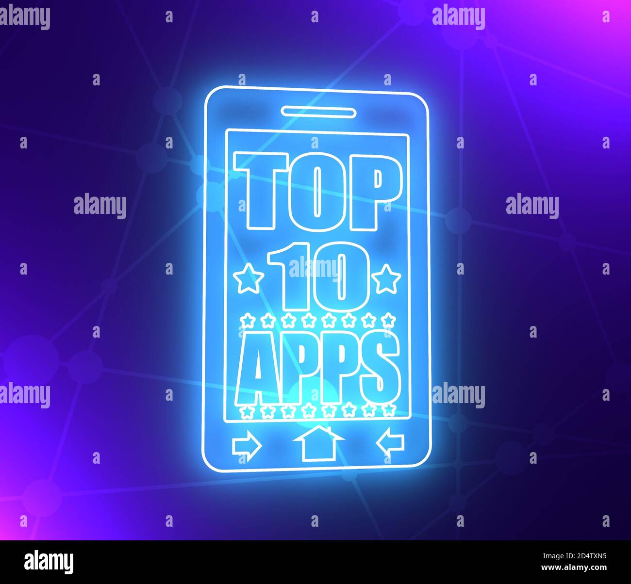 Abstract phone display Stock Photo - Alamy