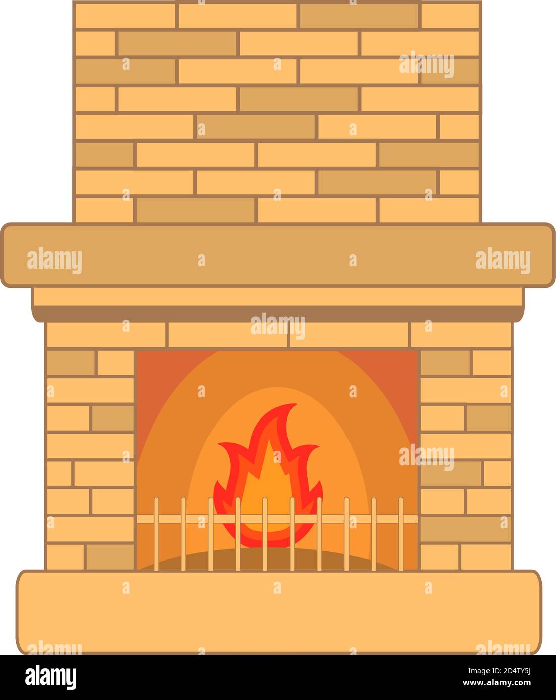 Cartoon hearth hi-res stock photography and images - Alamy