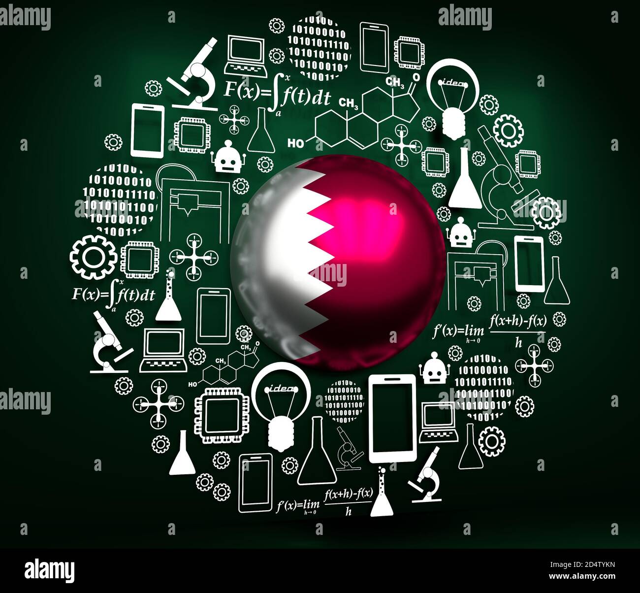 New technologies collage Stock Photo - Alamy