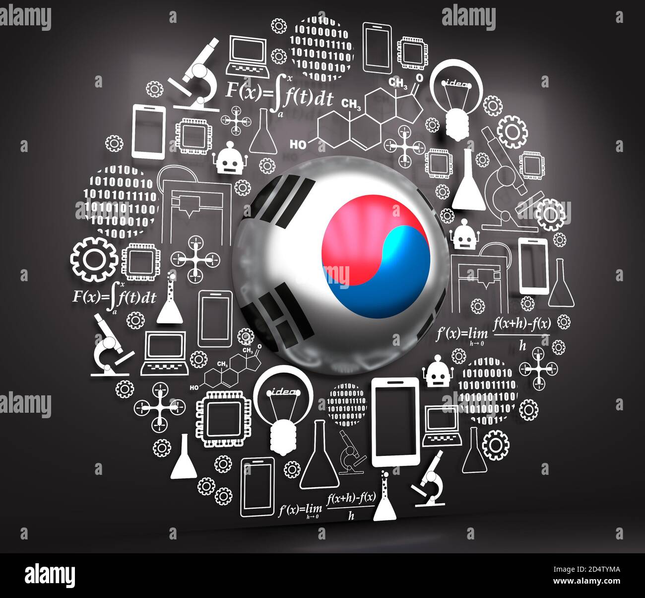 New technologies collage Stock Photo - Alamy