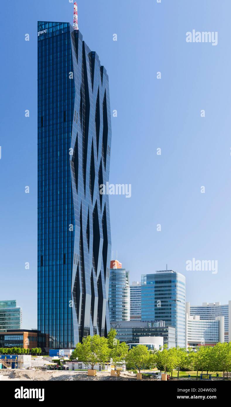 Vienna donau observation tower hi-res stock photography and images - Alamy