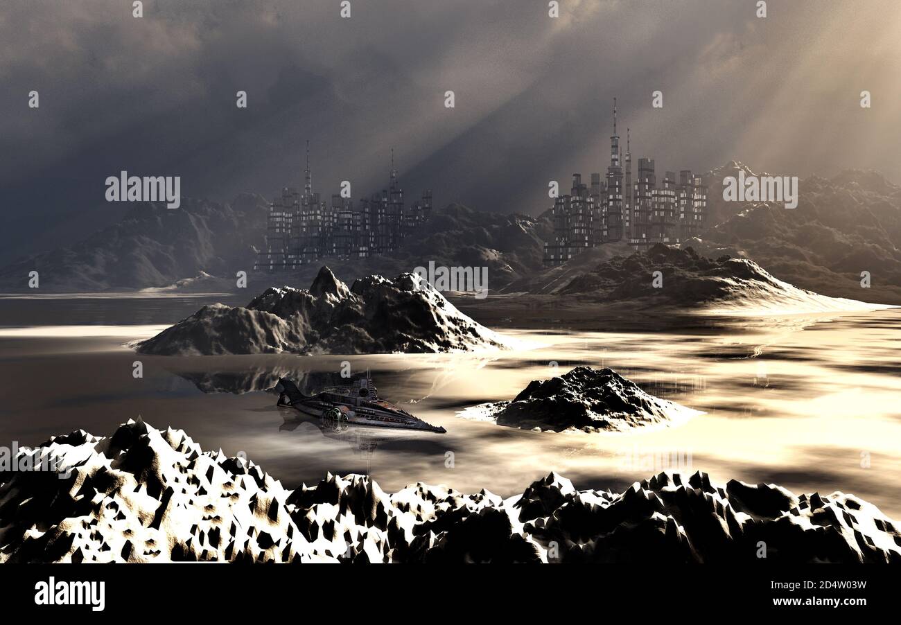 Steampunk submarine hi-res stock photography and images - Alamy