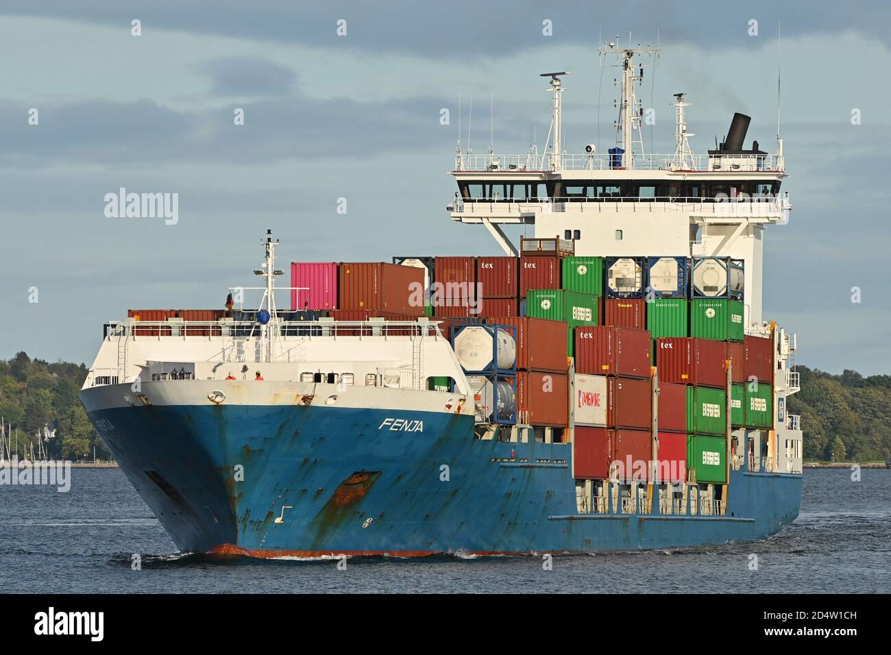 Container ship fenja hi-res stock photography and images - Alamy