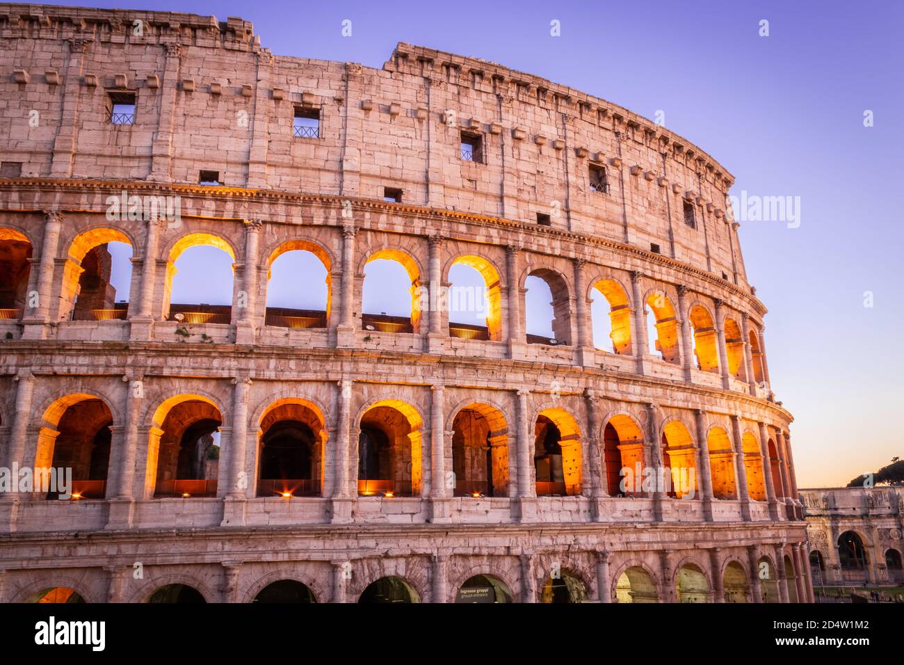 Colosseum Amphitheater in Rome, Rome, Italy, Europe Stock Photo - Alamy