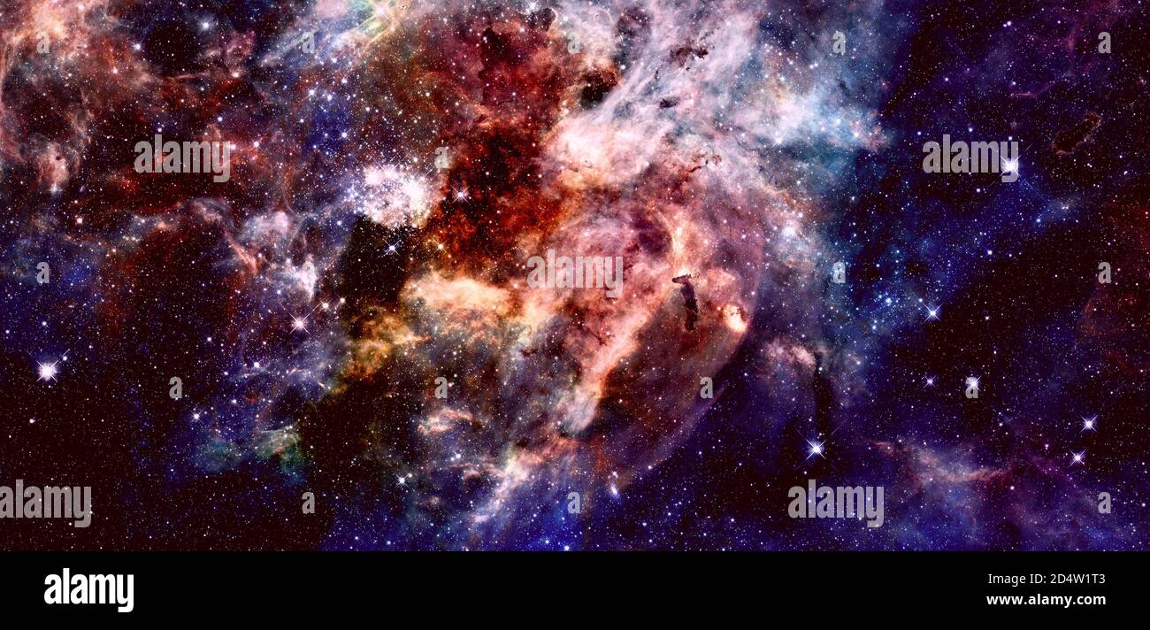 Abstract space background. Elements of this image furnished by NASA ...