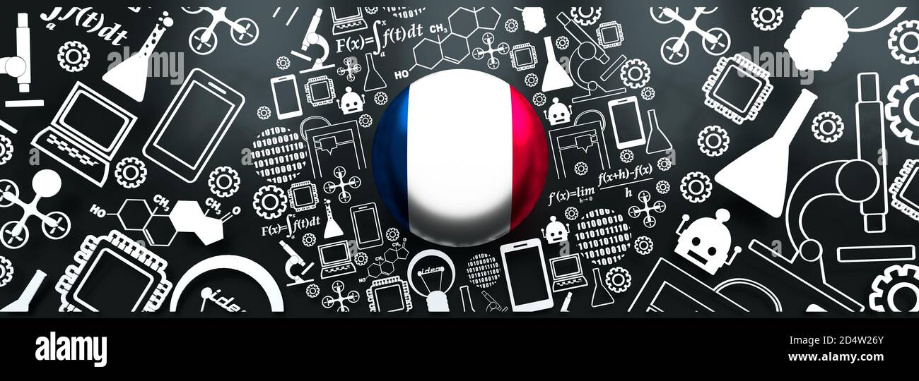 New technologies collage Stock Photo - Alamy