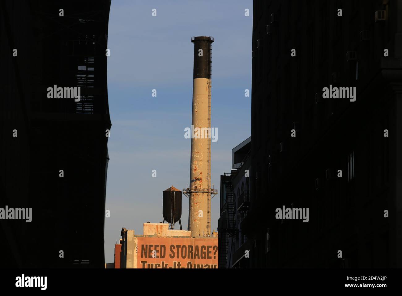 chimney in the city new york Stock Photo - Alamy
