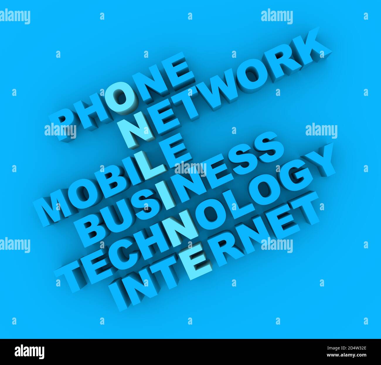 Technology concept acronym Stock Photo - Alamy