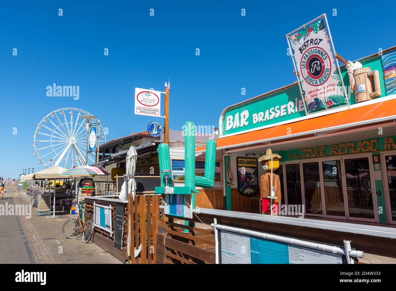 Biscarrosse plage hi-res stock photography and images - Alamy
