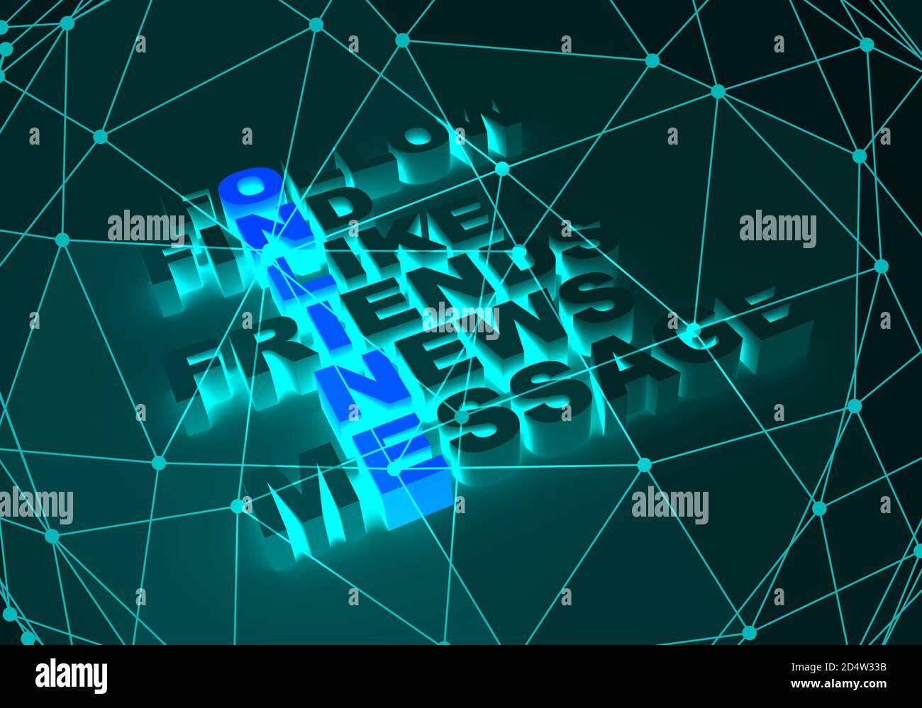 Technology concept acronym Stock Photo - Alamy