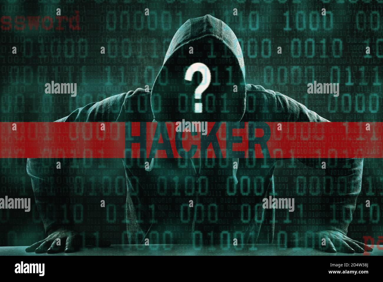 Hacker prints a code on a laptop keyboard to break into a cyberspace ...