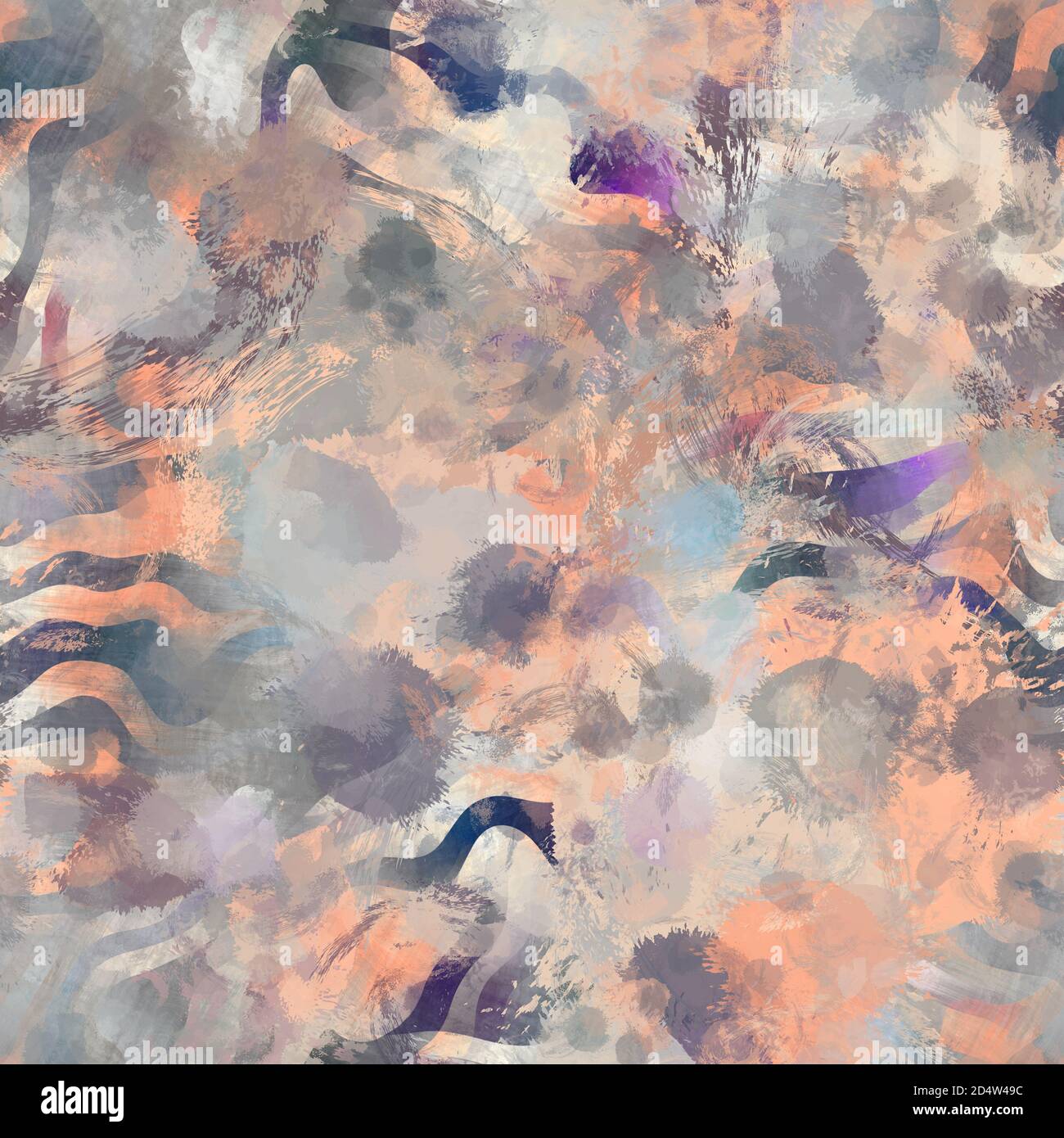 Paint splat funky splatter mess seamless pattern Stock Photo - Alamy