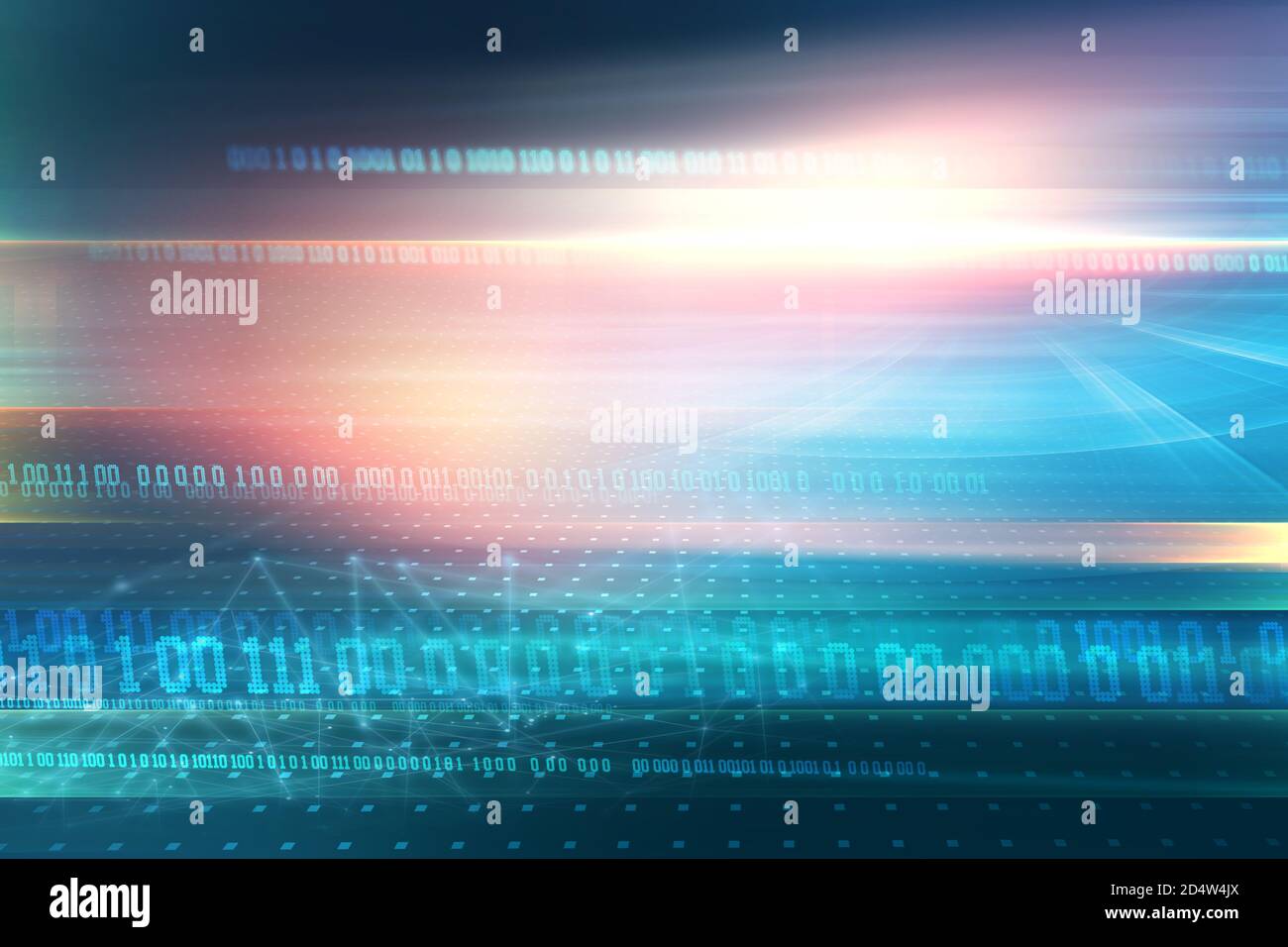 Graphical abstract technology background with binary codes and ...