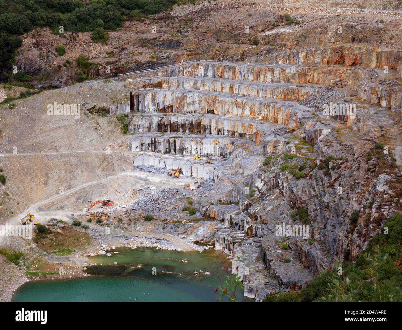 Slate quarry, Delabole, Cornwall Stock Photo - Alamy